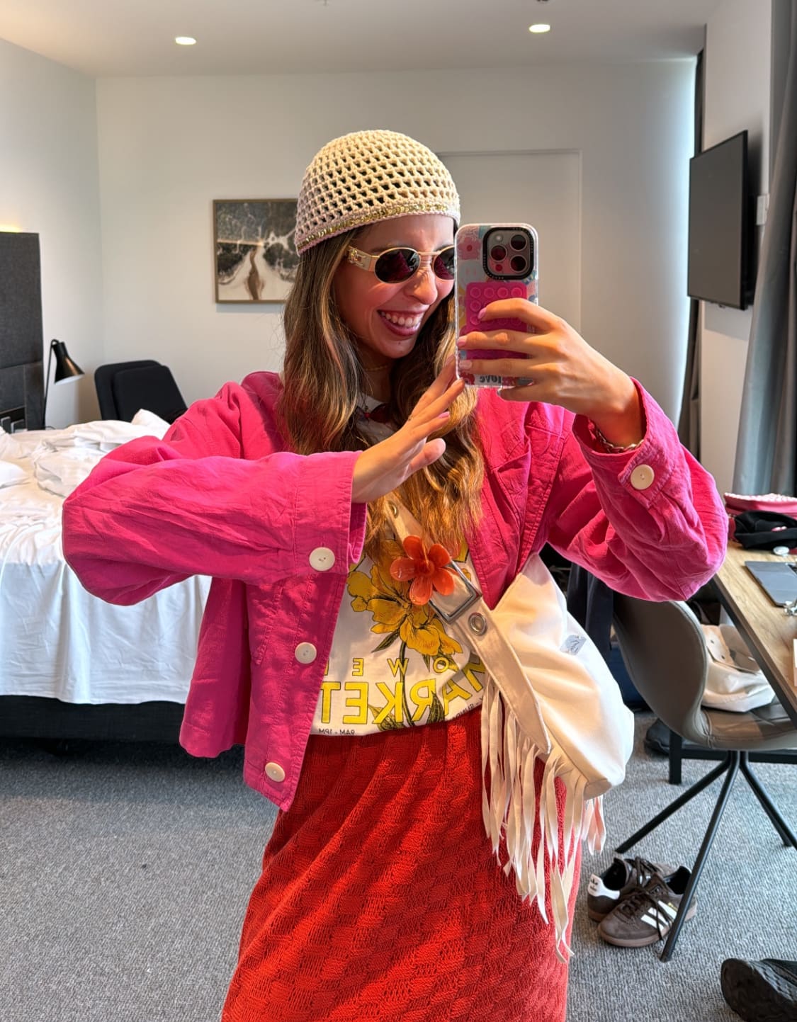 Pollera La Playa Tangerine – Kaduchile